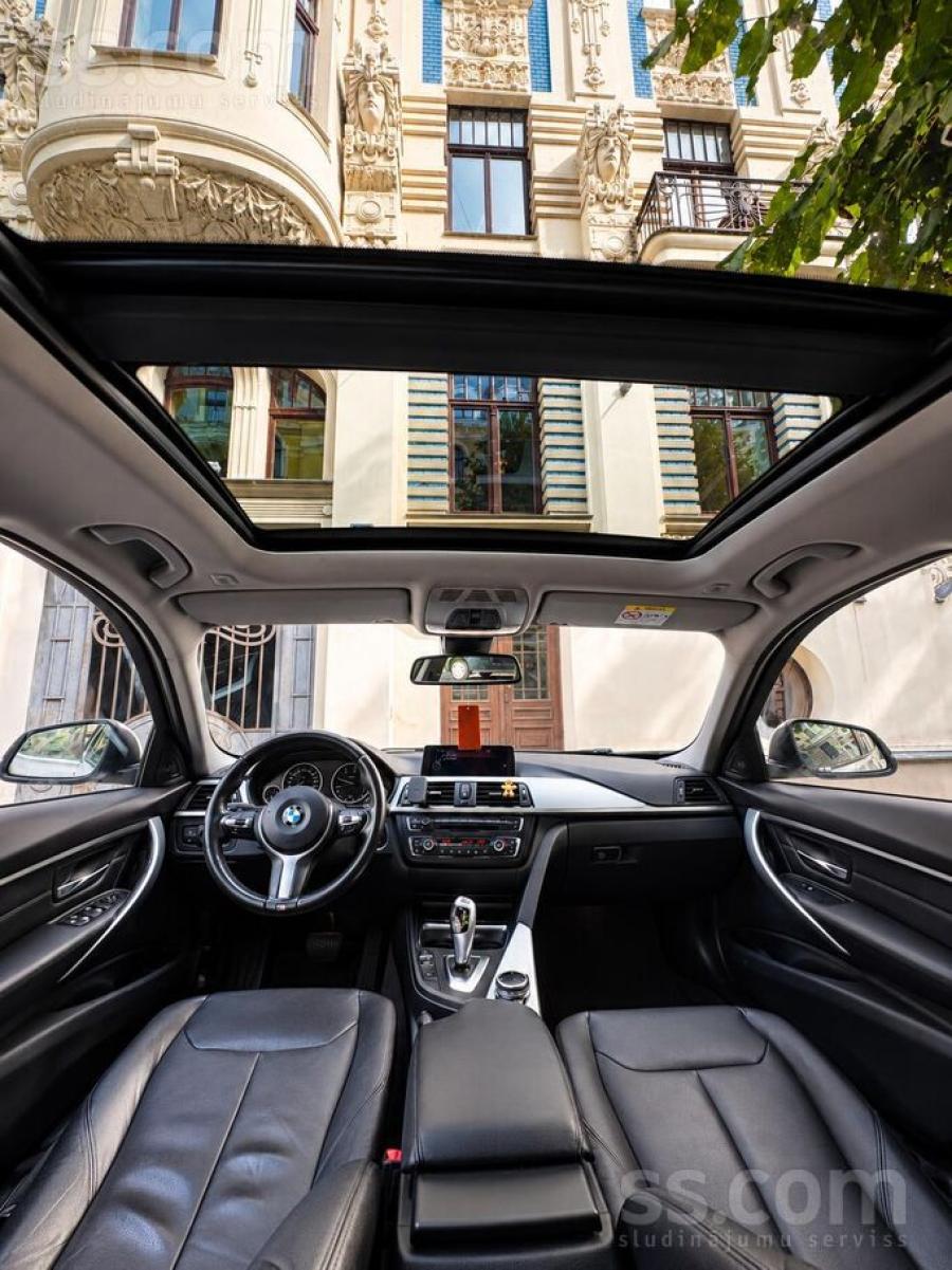 White BMW 318 2014 in Riga, with an engine capacity of 2.00 L and mileage of 278 thousand km for 9100 €, photo 8 on AUTOMOTO.COM.LV