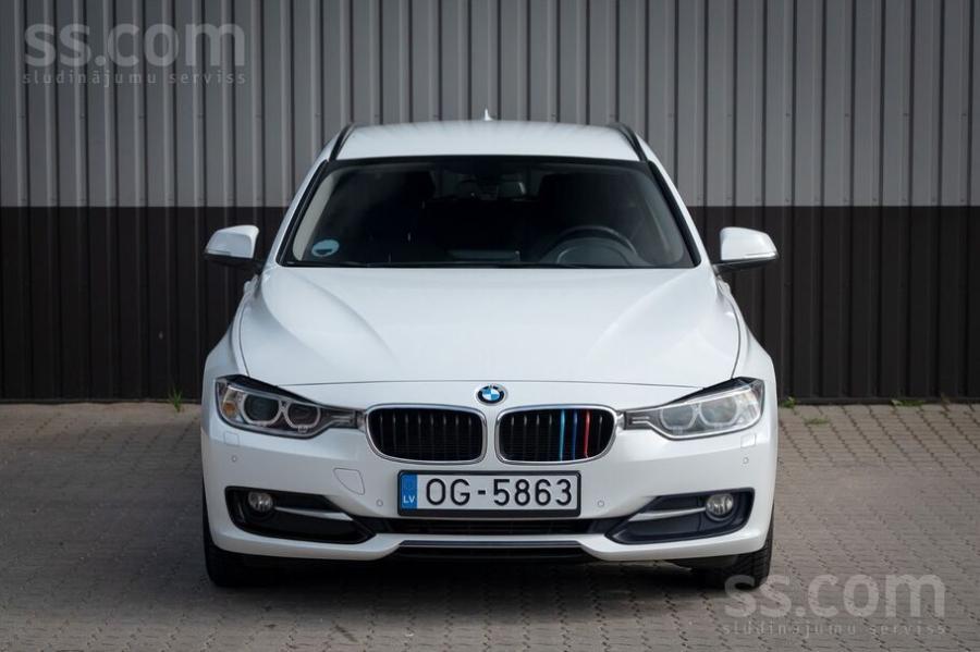 White BMW 318 2015 in Tukums, with an engine capacity of 2.00 L and mileage of 284 thousand km for 11990 €, photo 2 on AUTOMOTO.COM.LV