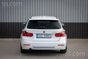 White BMW 318 2015 in Tukums, with an engine capacity of 2.00 L and mileage of 284 thousand km for 11990 €, photo 5 on AUTOMOTO.COM.LV