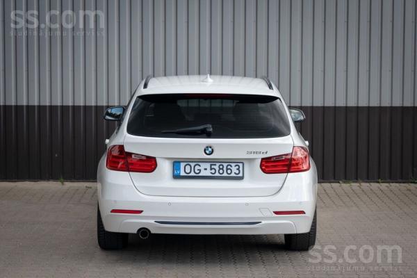 White BMW 318 2015 in Tukums, with an engine capacity of 2.00 L and mileage of 284 thousand km for 9950 €, photo 5 on AUTOMOTO.COM.LV