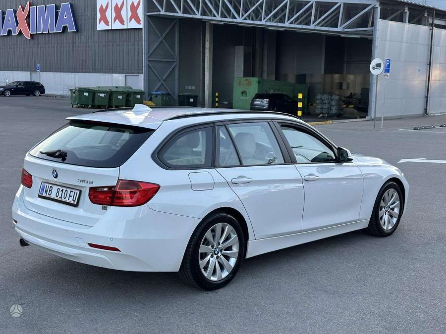 Balts BMW 318 2015 Klaipėda, ar dzinēja tilpumu 2.00 L un nobraukumu 227 tūkst. km par 7000 €, foto 13 vietnē AUTOMOTO.COM.LV