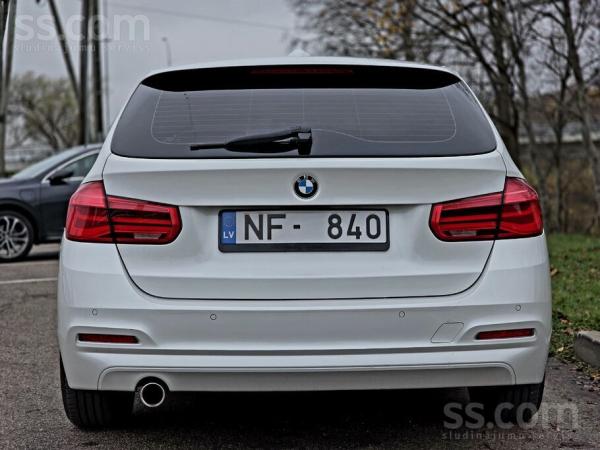 White BMW 318 2016 in Riga, with an engine capacity of 2.00 L and mileage of 297 thousand km for 11000 €, photo 6 on AUTOMOTO.COM.LV