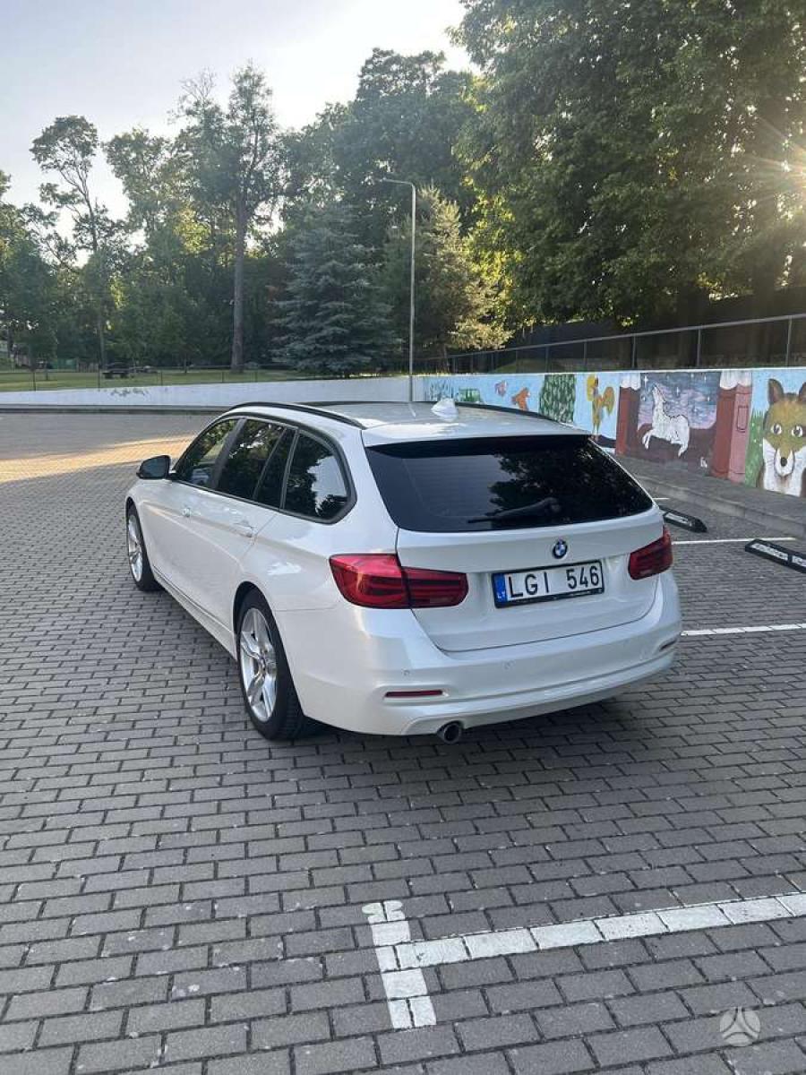White BMW 318 2016 in Jurbarkas, with an engine capacity of 2.00 L and mileage of 353 thousand km for 9000 €, photo 7 on AUTOMOTO.COM.LV