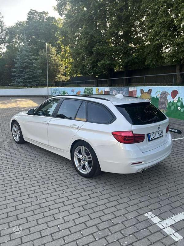White BMW 318 2016 in Jurbarkas, with an engine capacity of 2.00 L and mileage of 353 thousand km for 9000 €, photo 7 on AUTOMOTO.COM.LV