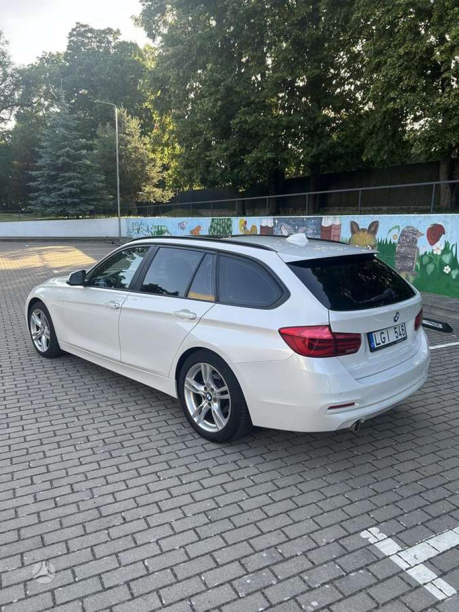 White BMW 318 2016 in Jurbarkas, with an engine capacity of 2.00 L and mileage of 353 thousand km for 9000 €, photo 8 on AUTOMOTO.COM.LV