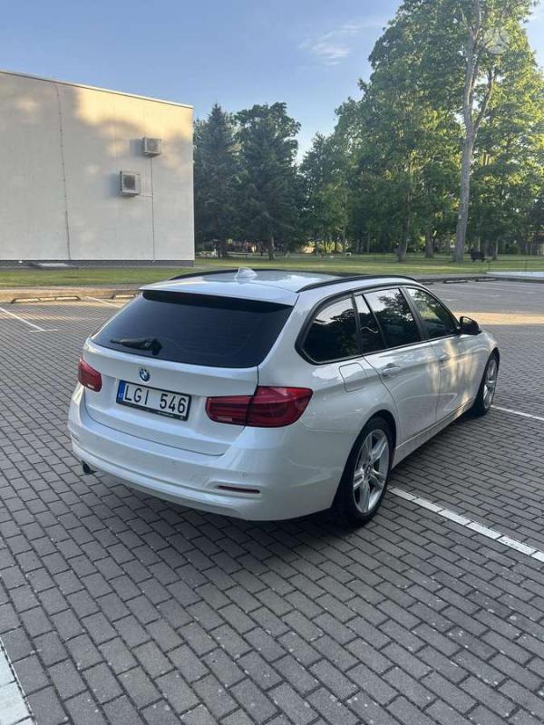White BMW 318 2016 in Jurbarkas, with an engine capacity of 2.00 L and mileage of 353 thousand km for 9000 €, photo 8 on AUTOMOTO.COM.LV