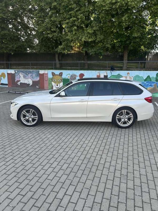White BMW 318 2016 in Jurbarkas, with an engine capacity of 2.00 L and mileage of 353 thousand km for 9000 €, photo 9 on AUTOMOTO.COM.LV