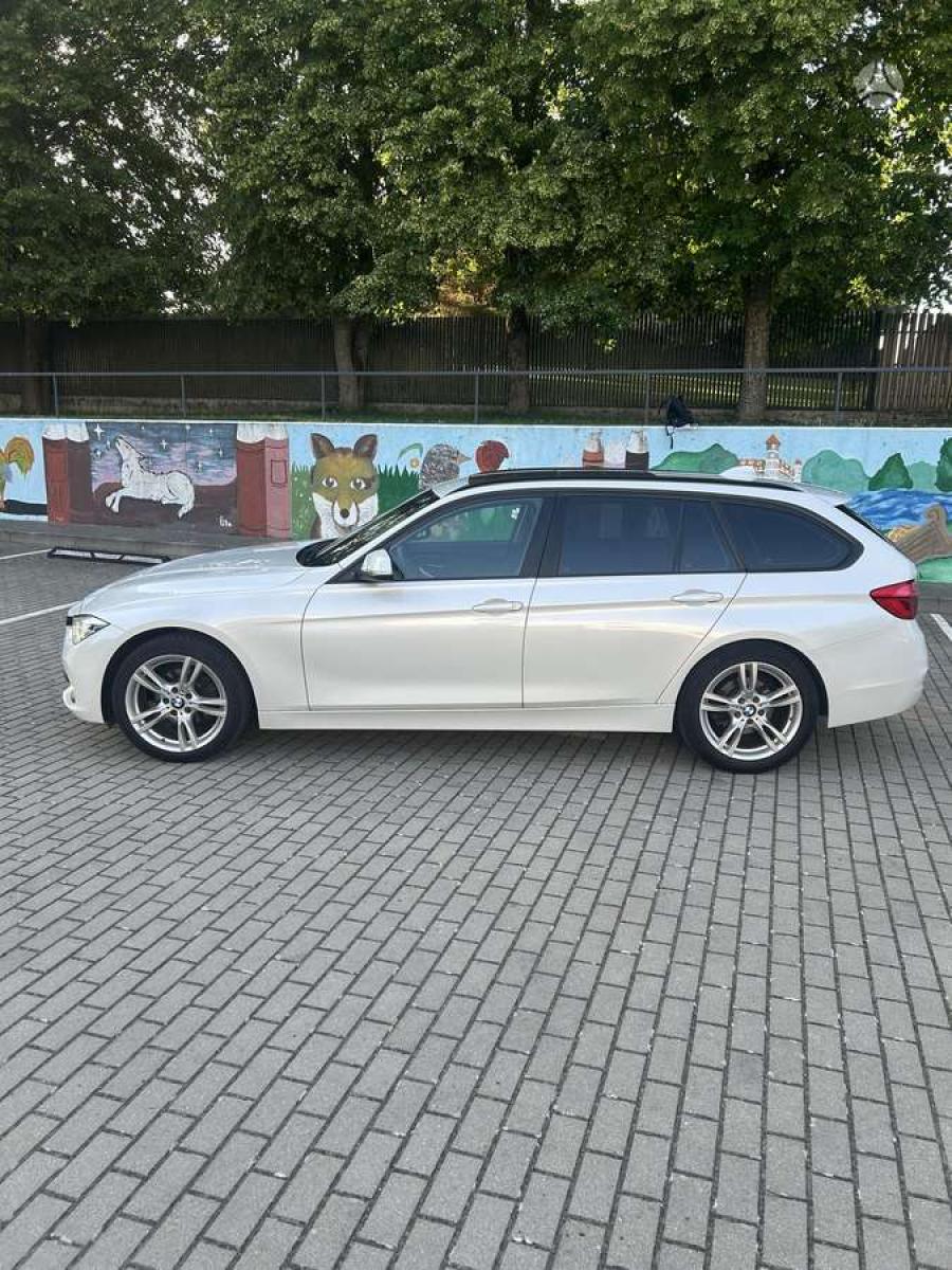White BMW 318 2016 in Jurbarkas, with an engine capacity of 2.00 L and mileage of 353 thousand km for 9000 €, photo 10 on AUTOMOTO.COM.LV