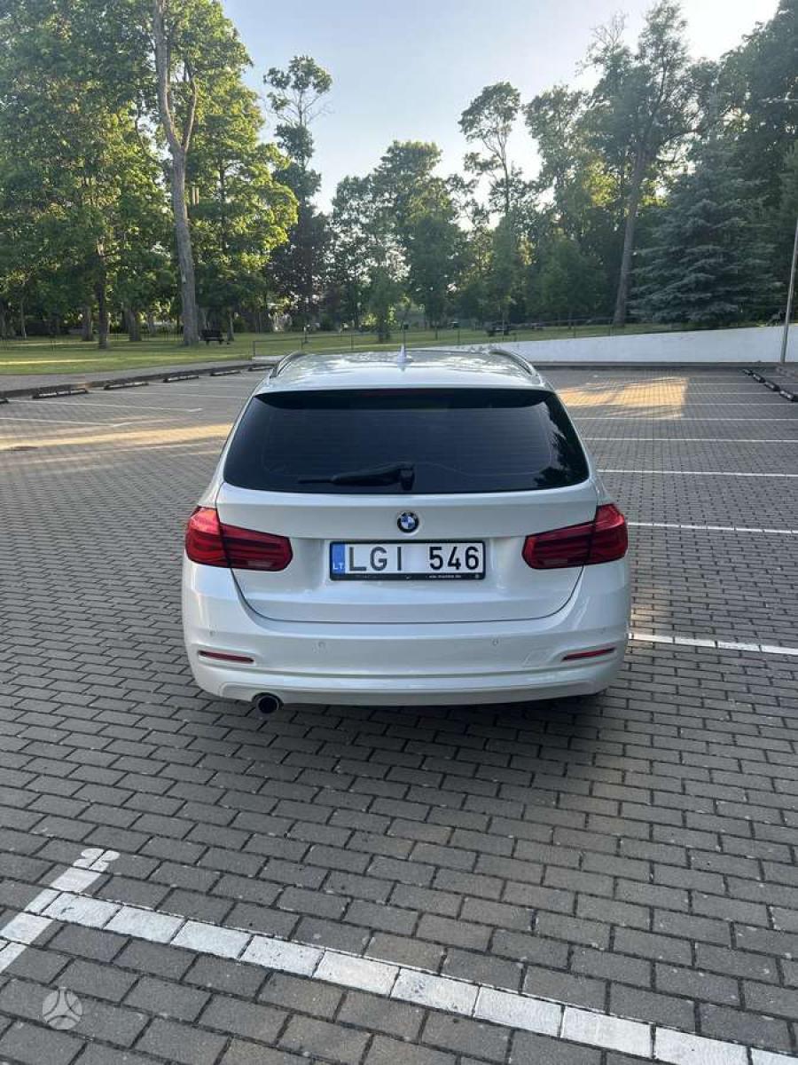 White BMW 318 2016 in Jurbarkas, with an engine capacity of 2.00 L and mileage of 353 thousand km for 9000 €, photo 12 on AUTOMOTO.COM.LV