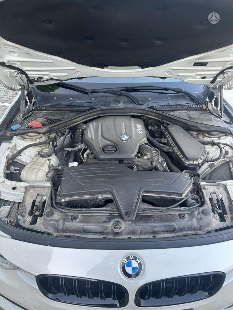 White BMW 318 2016 in Jurbarkas, with an engine capacity of 2.00 L and mileage of 353 thousand km for 9000 €, photo 31 on AUTOMOTO.COM.LV