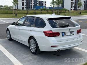 White BMW 318 2016 in Riga, with an engine capacity of 2.00 L and mileage of 306 thousand km for 10500 €, photo 7 on AUTOMOTO.COM.LV