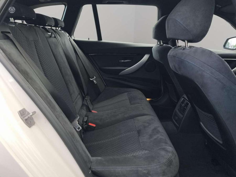 White BMW 318 2016 in Vilnius, with an engine capacity of 2.00 L and mileage of 276 thousand km for 11999 €, photo 10 on AUTOMOTO.COM.LV