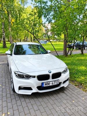 White BMW 318 2016 in Riga, with an engine capacity of 2.00 L and mileage of 213 thousand km for 10900 €, photo 1 on AUTOMOTO.COM.LV