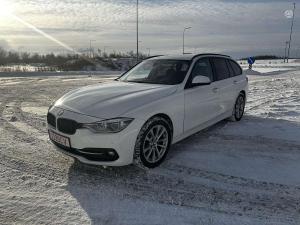White BMW 318 2017 in Panevezys, with an engine capacity of 2.00 L and mileage of 162 thousand km for 9850 €, photo 2 on AUTOMOTO.COM.LV