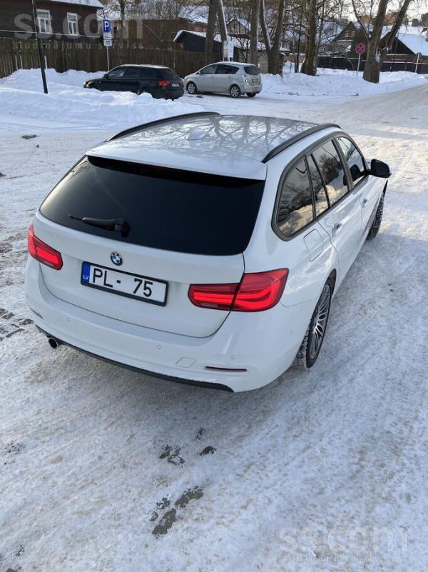 White BMW 318 2017 in Ludza, with an engine capacity of 2.00 L and mileage of 261 thousand km for 12950 €, photo 4 on AUTOMOTO.COM.LV