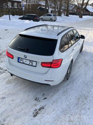 White BMW 318 2017 in Ludza, with an engine capacity of 2.00 L and mileage of 261 thousand km for 12950 €, photo 4 on AUTOMOTO.COM.LV