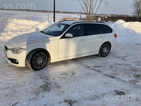 White BMW 318 2017 in Ludza, with an engine capacity of 2.00 L and mileage of 261 thousand km for 12950 €, photo 6 on AUTOMOTO.COM.LV