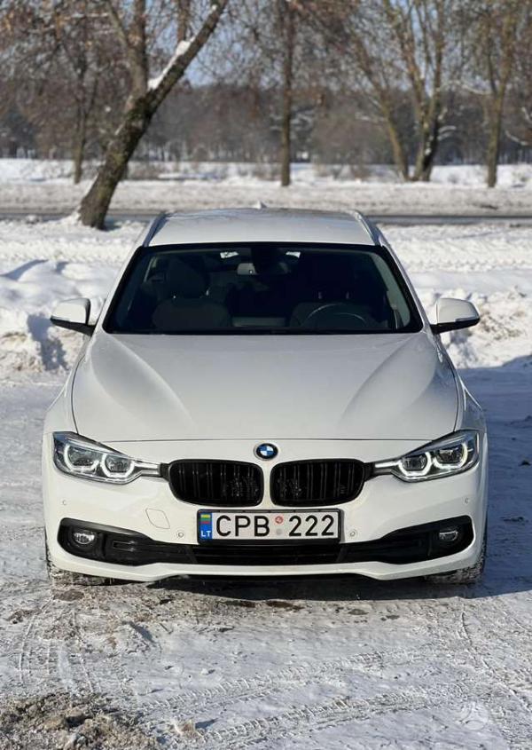 White BMW 318 2017 in Kaunas, with an engine capacity of 2.00 L and mileage of 298 thousand km for 10000 €, photo 2 on AUTOMOTO.COM.LV