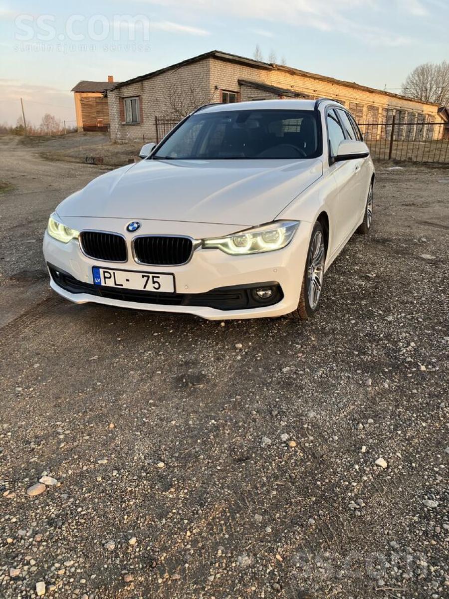 White BMW 318 2017 in Ludza, with an engine capacity of 2.00 L and mileage of 263 thousand km for 13150 €, photo 2 on AUTOMOTO.COM.LV