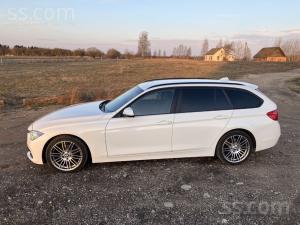 White BMW 318 2017 in Ludza, with an engine capacity of 2.00 L and mileage of 263 thousand km for 13150 €, photo 6 on AUTOMOTO.COM.LV