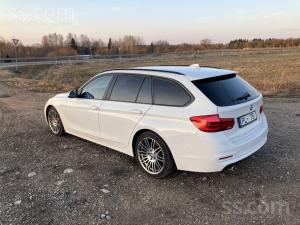 White BMW 318 2017 in Ludza, with an engine capacity of 2.00 L and mileage of 263 thousand km for 13150 €, photo 8 on AUTOMOTO.COM.LV