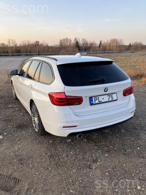 White BMW 318 2017 in Ludza, with an engine capacity of 2.00 L and mileage of 263 thousand km for 13150 €, photo 9 on AUTOMOTO.COM.LV