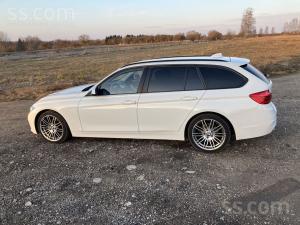 White BMW 318 2017 in Ludza, with an engine capacity of 2.00 L and mileage of 263 thousand km for 13150 €, photo 11 on AUTOMOTO.COM.LV