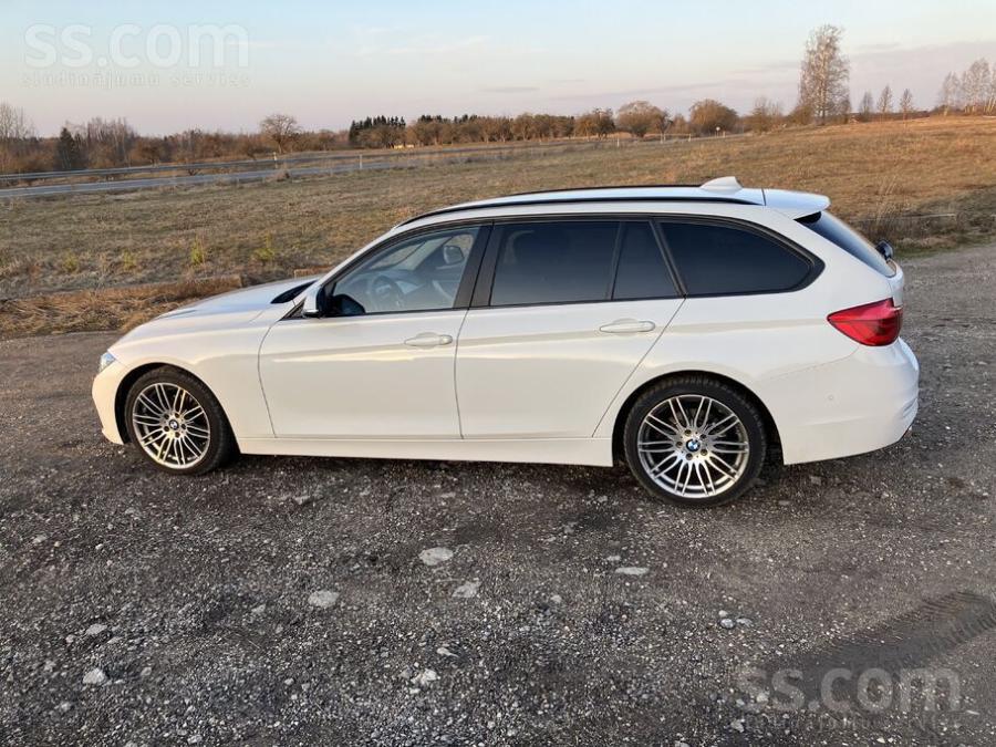 White BMW 318 2017 in Ludza, with an engine capacity of 2.00 L and mileage of 263 thousand km for 13150 €, photo 11 on AUTOMOTO.COM.LV