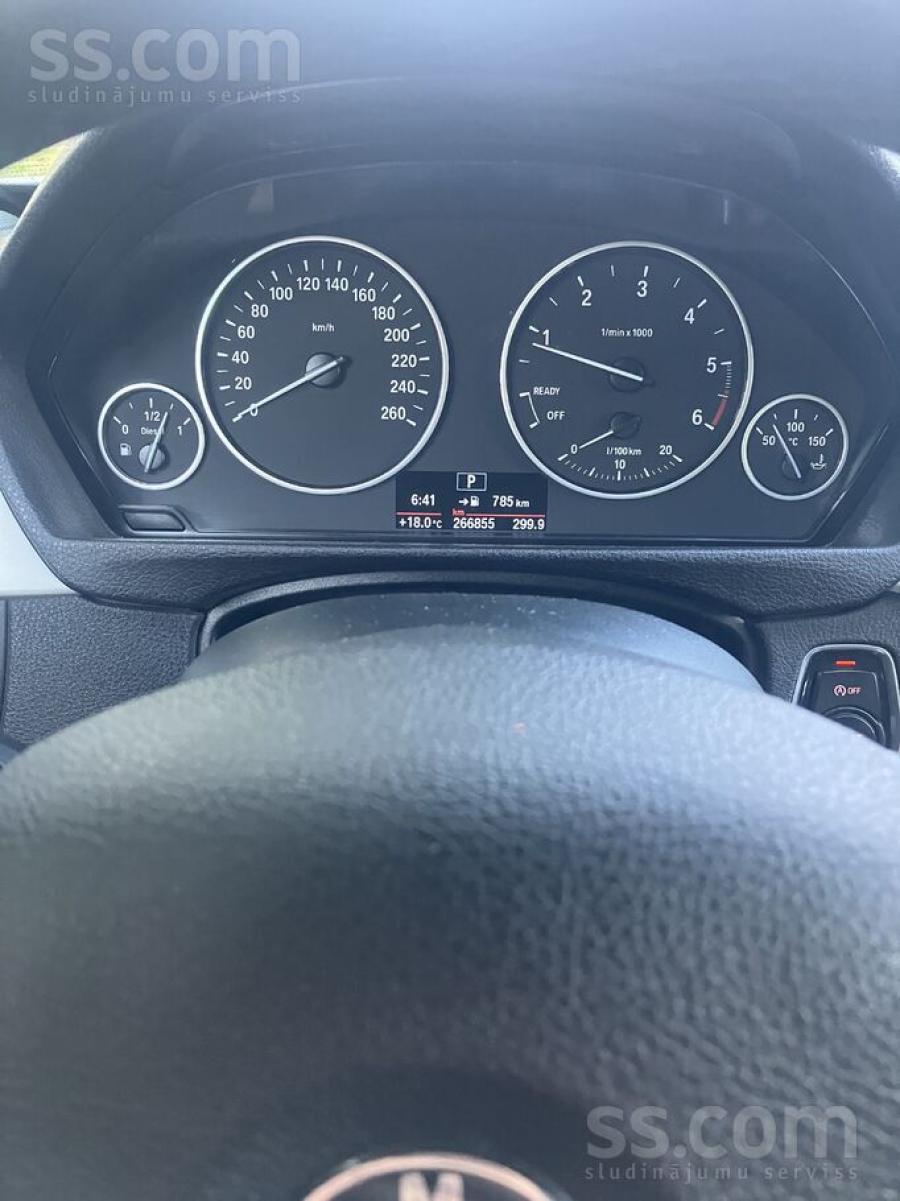 Balts BMW 318 2017 Ludza, ar dzinēja tilpumu 2.00 L un nobraukumu 268 tūkst. km par 12650 €, foto 13 vietnē AUTOMOTO.COM.LV