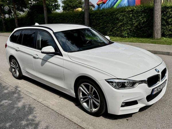 White BMW 318 2018 in Klaipeda, with an engine capacity of 2.00 L and mileage of 250 thousand km for 10495 €, photo 2 on AUTOMOTO.COM.LV