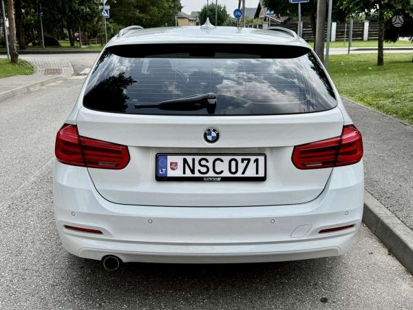 White BMW 318 2018 in Klaipeda, with an engine capacity of 2.00 L and mileage of 250 thousand km for 10495 €, photo 8 on AUTOMOTO.COM.LV