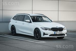 White BMW 318 2020 in Riga, with an engine capacity of 2.00 L and mileage of 221 thousand km for 17400 €, photo 4 on AUTOMOTO.COM.LV