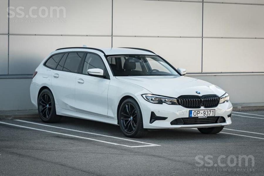 White BMW 318 2020 in Riga, with an engine capacity of 2.00 L and mileage of 221 thousand km for 17400 €, photo 4 on AUTOMOTO.COM.LV