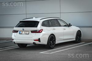White BMW 318 2020 in Riga, with an engine capacity of 2.00 L and mileage of 221 thousand km for 17400 €, photo 5 on AUTOMOTO.COM.LV