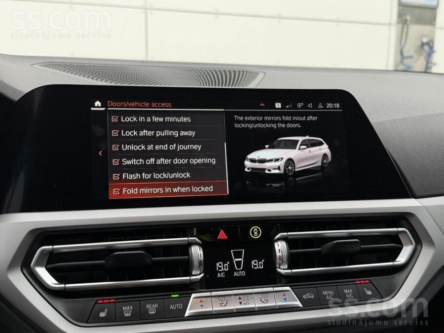 Balts BMW 318 2021 Jelgava, ar dzinēja tilpumu 2.00 L un nobraukumu 0 tūkst. km par 15990 €, foto 26 vietnē AUTOMOTO.COM.LV