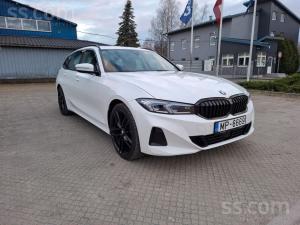 White BMW 318 2022 in Riga, with an engine capacity of 2.00 L and mileage of 156 thousand km for 25500 €, photo 3 on AUTOMOTO.COM.LV