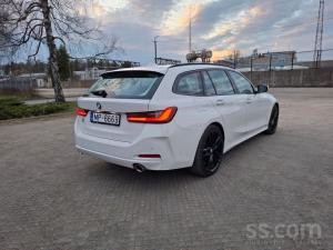White BMW 318 2022 in Riga, with an engine capacity of 2.00 L and mileage of 156 thousand km for 25500 €, photo 4 on AUTOMOTO.COM.LV