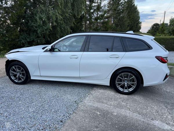 White BMW 318 2022 in Kaunas, with an engine capacity of 2.00 L and mileage of 79 thousand km for 9250 €, photo 6 on AUTOMOTO.COM.LV