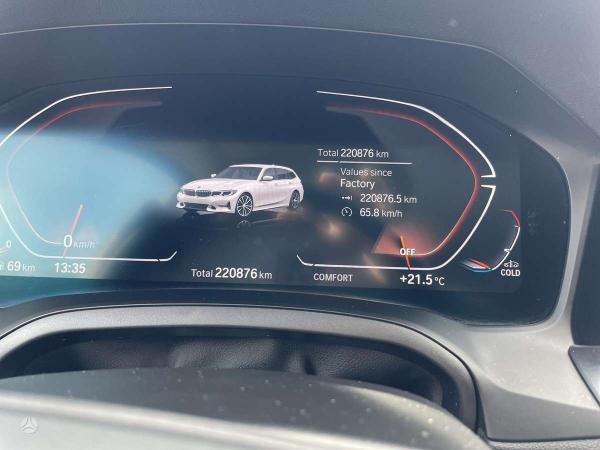 Balts BMW 318 2022 Viļņa, ar dzinēja tilpumu 2.00 L un nobraukumu 221 tūkst. km par 18750 €, foto 10 vietnē AUTOMOTO.COM.LV