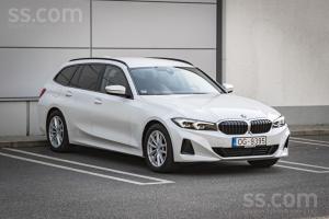 White BMW 318 2023 in Riga, with an engine capacity of 2.00 L and mileage of 0 thousand km for 24950 €, photo 3 on AUTOMOTO.COM.LV