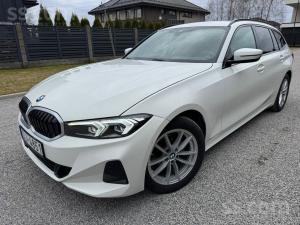 White BMW 318 2023 in Riga, with an engine capacity of 2.00 L and mileage of 64 thousand km for 29900 €, photo  on AUTOMOTO.COM.LV