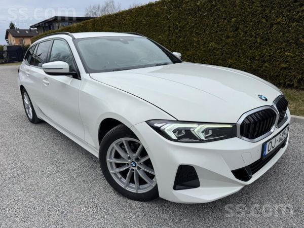 White BMW 318 2023 in Riga, with an engine capacity of 2.00 L and mileage of 64 thousand km for 29900 €, photo 4 on AUTOMOTO.COM.LV