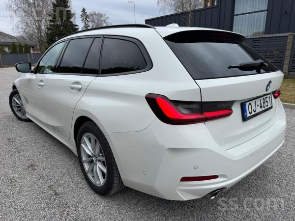 White BMW 318 2023 in Riga, with an engine capacity of 2.00 L and mileage of 64 thousand km for 29900 €, photo 6 on AUTOMOTO.COM.LV