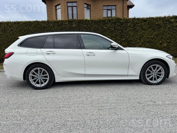White BMW 318 2023 in Riga, with an engine capacity of 2.00 L and mileage of 64 thousand km for 29900 €, photo 7 on AUTOMOTO.COM.LV