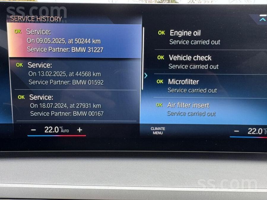 Balts BMW 318 2023 Rīga, ar dzinēja tilpumu 2.00 L un nobraukumu 64 tūkst. km par 29900 €, foto 17 vietnē AUTOMOTO.COM.LV