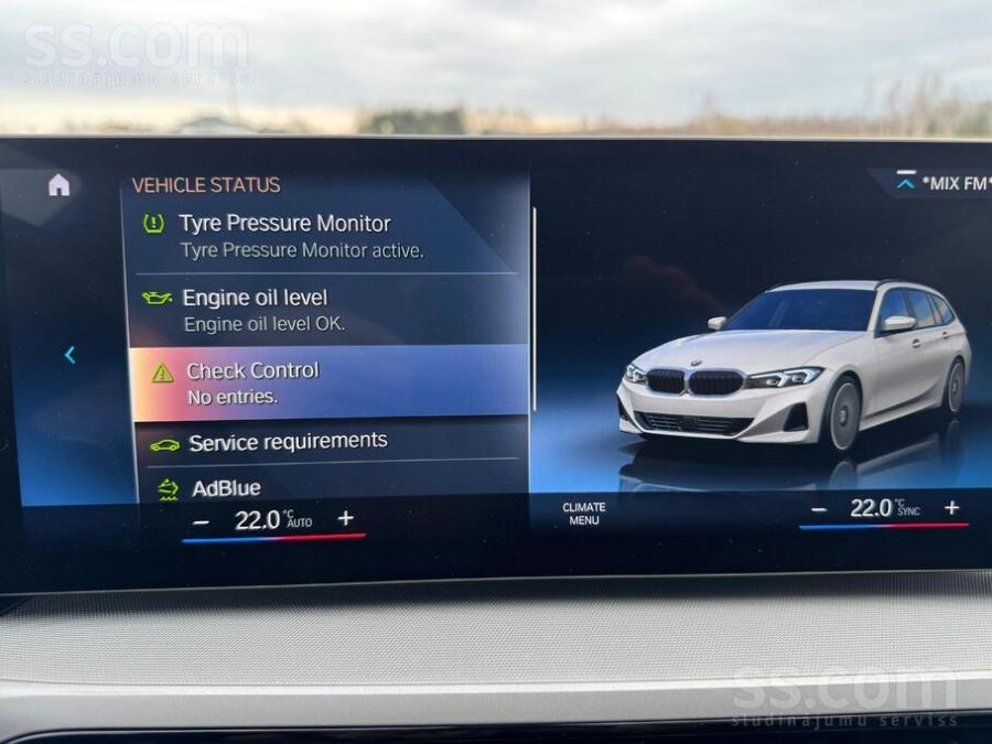 Balts BMW 318 2023 Rīga, ar dzinēja tilpumu 2.00 L un nobraukumu 64 tūkst. km par 29900 €, foto 21 vietnē AUTOMOTO.COM.LV