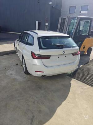 White BMW 318 2023 in Kaunas, with an engine capacity of 0.20 L and mileage of 99 thousand km for 12800 €, photo 4 on AUTOMOTO.COM.LV