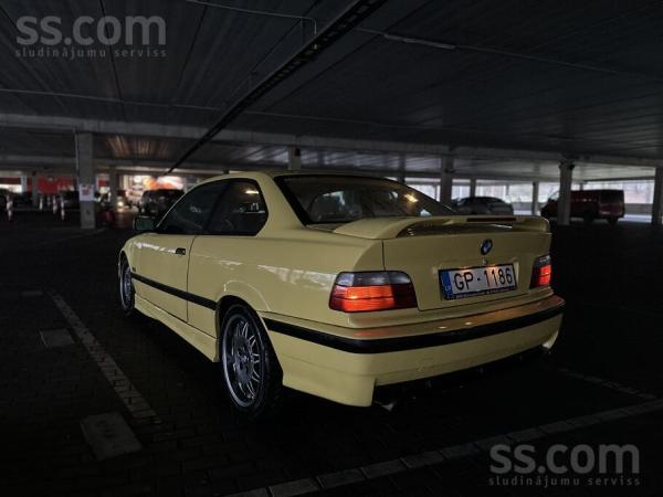 Yellow BMW 318 1996 in Riga, with an engine capacity of 1.80 L and mileage of 277 thousand km for 6999 €, photo 4 on AUTOMOTO.COM.LV
