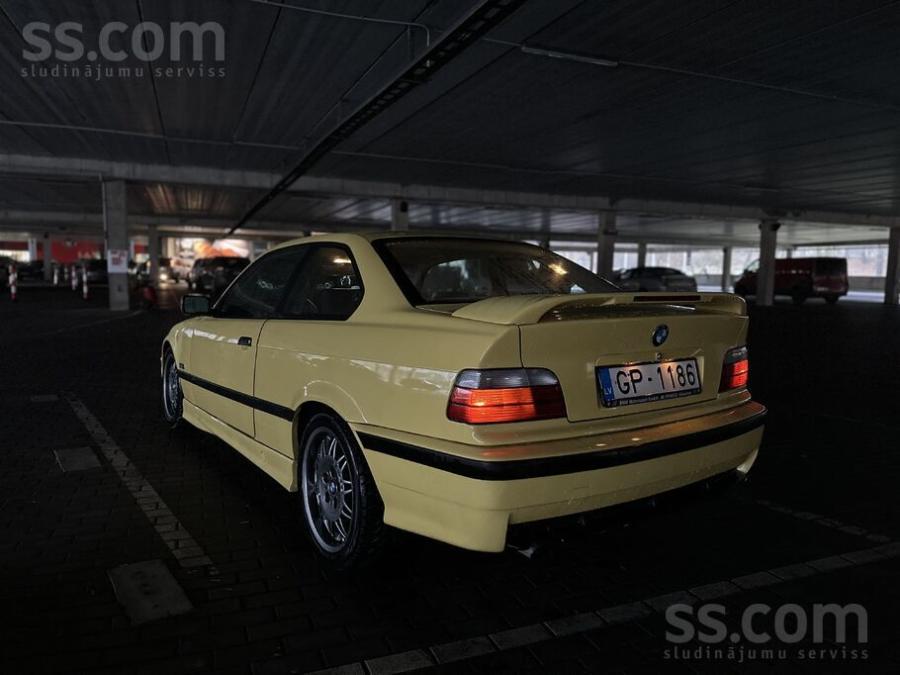 Dzeltens BMW 318 1996 Rīga, ar dzinēja tilpumu 1.80 L un nobraukumu 277 tūkst. km par 6999 €, foto 4 vietnē AUTOMOTO.COM.LV