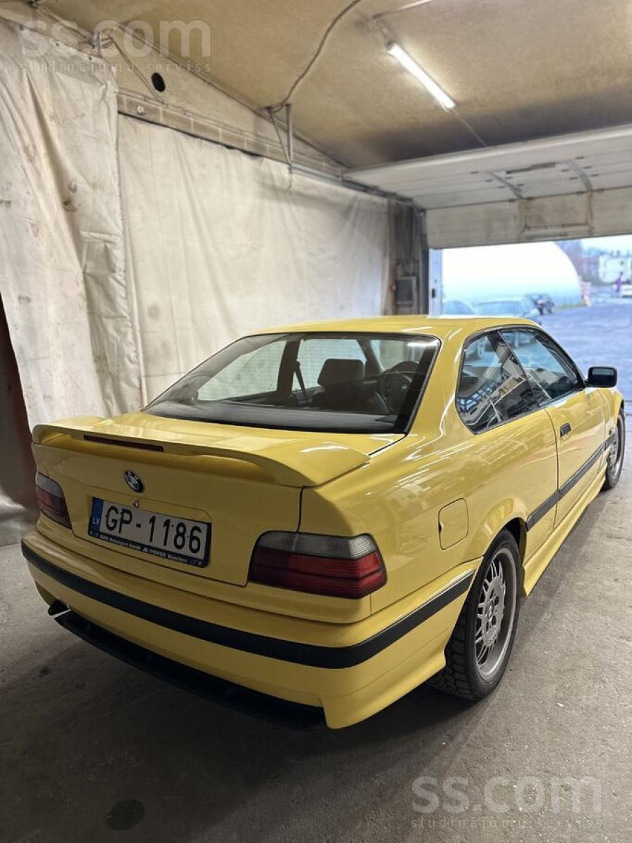 Dzeltens BMW 318 1996 Rīga, ar dzinēja tilpumu 1.80 L un nobraukumu 277 tūkst. km par 6999 €, foto 14 vietnē AUTOMOTO.COM.LV
